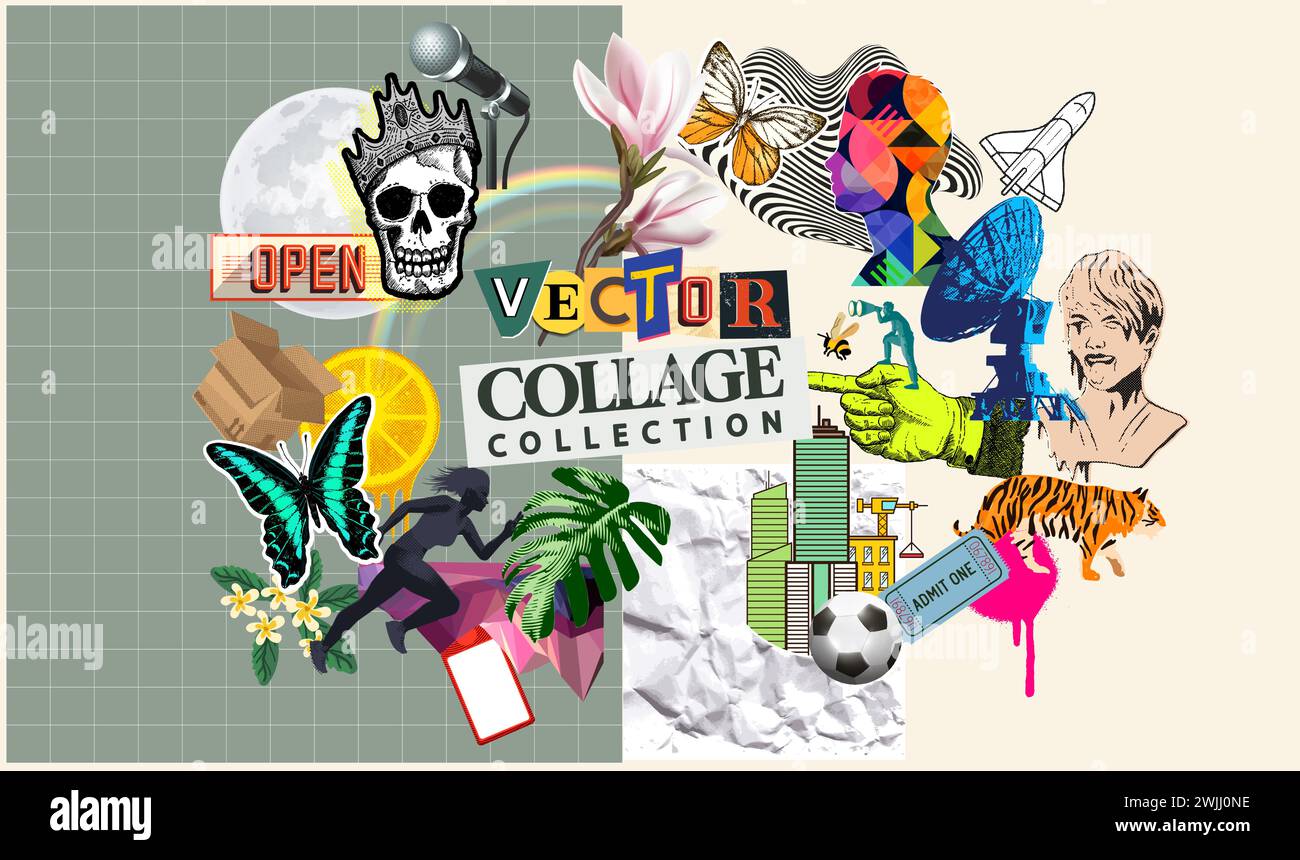 A Vector Collection Of Random Objects From The Everyday To More Wild