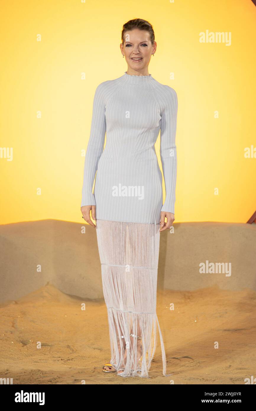 Tanya Lapointe poses for photographers upon arrival at the World ...