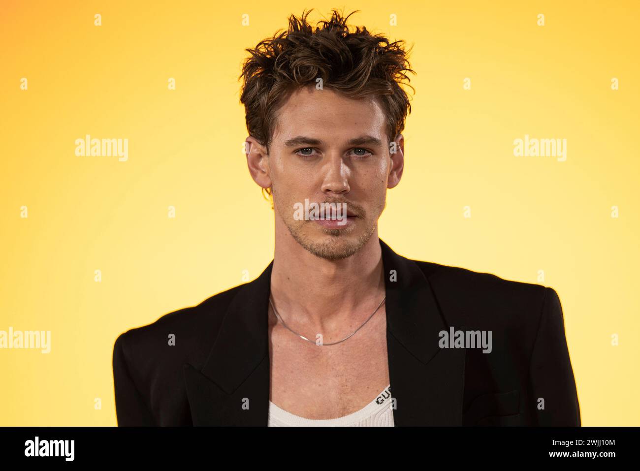 Austin Butler poses for photographers upon arrival at the World ...