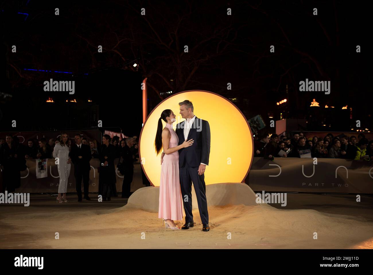 Cassandra Wilson and Producer Cale Boyter pose for photographers upon ...