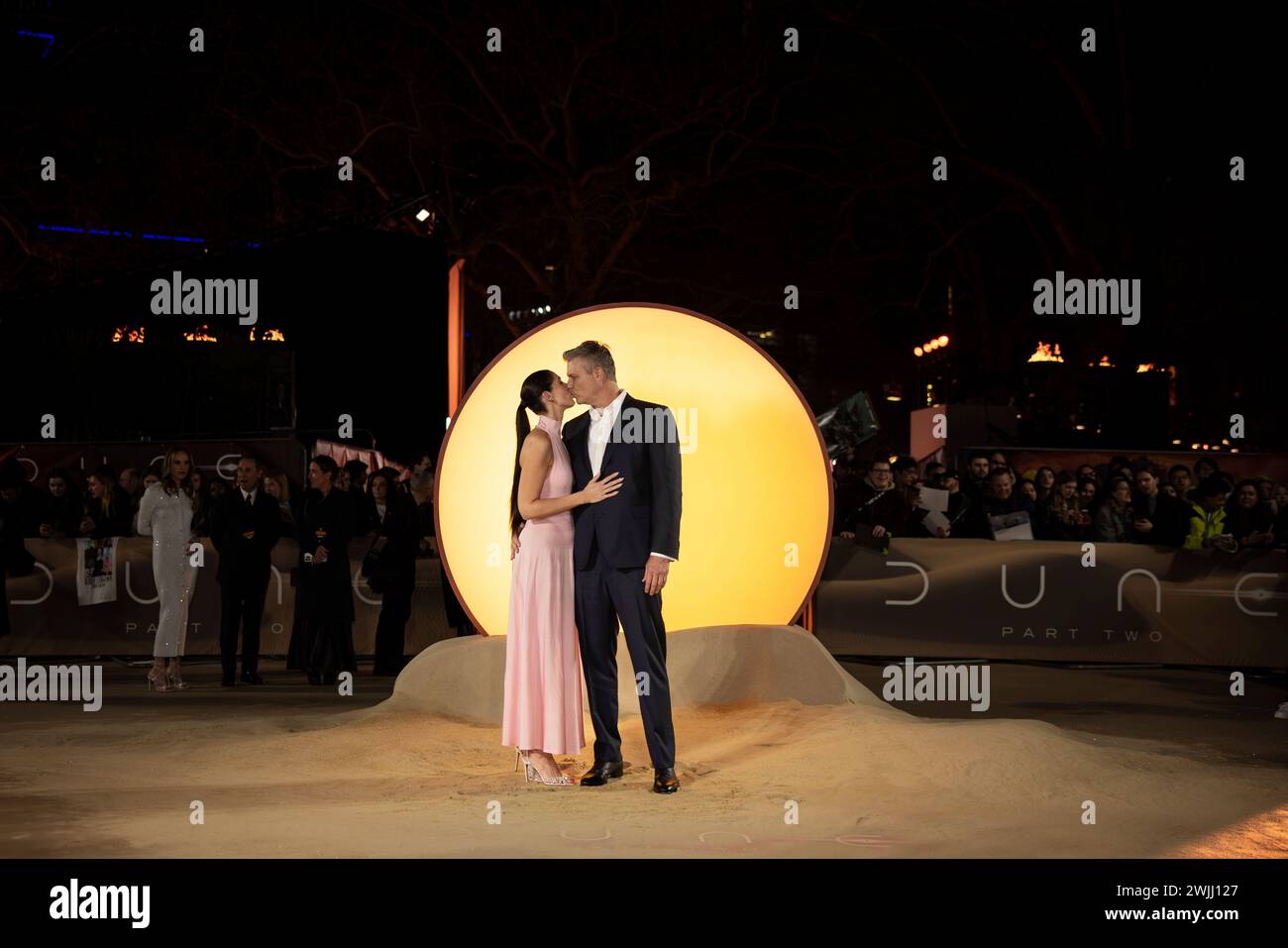 Cassandra Wilson and Producer Cale Boyter pose for photographers upon ...