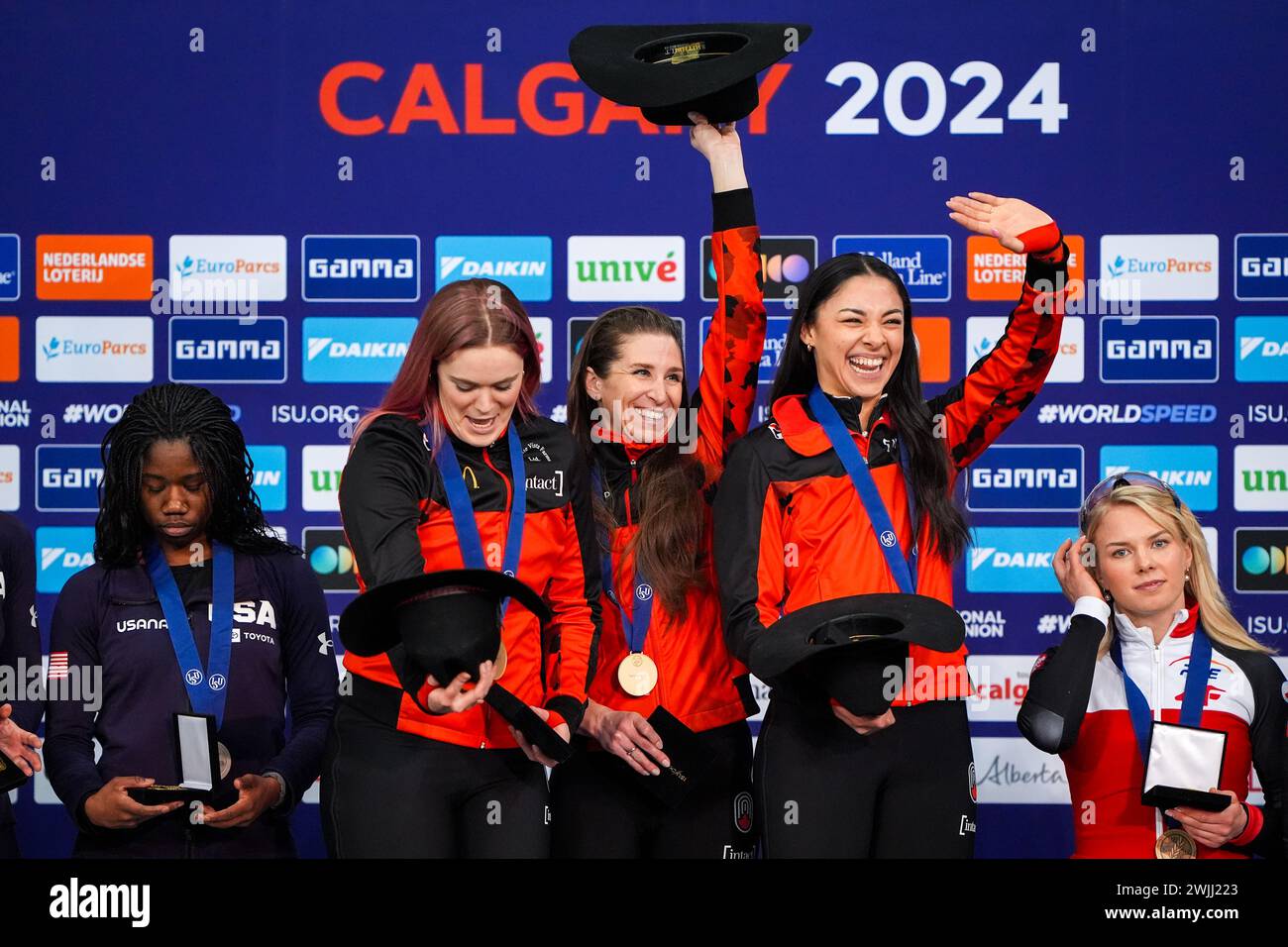 Calgary, Canada. 16th Feb, 2024. CALGARY, CANADA - FEBRUARY 16 ...