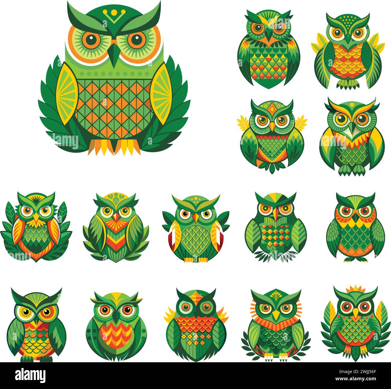 Pet owls Stock Vector Images - Alamy