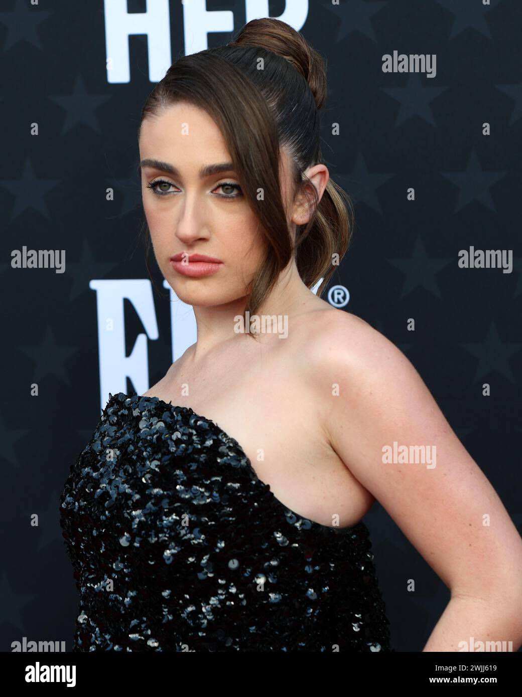 29th Annual Critics Choice Awards - Arrivals at the Barker Hanger on ...