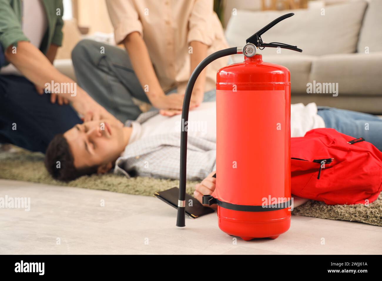 People evacuating building fire hi-res stock photography and images - Alamy