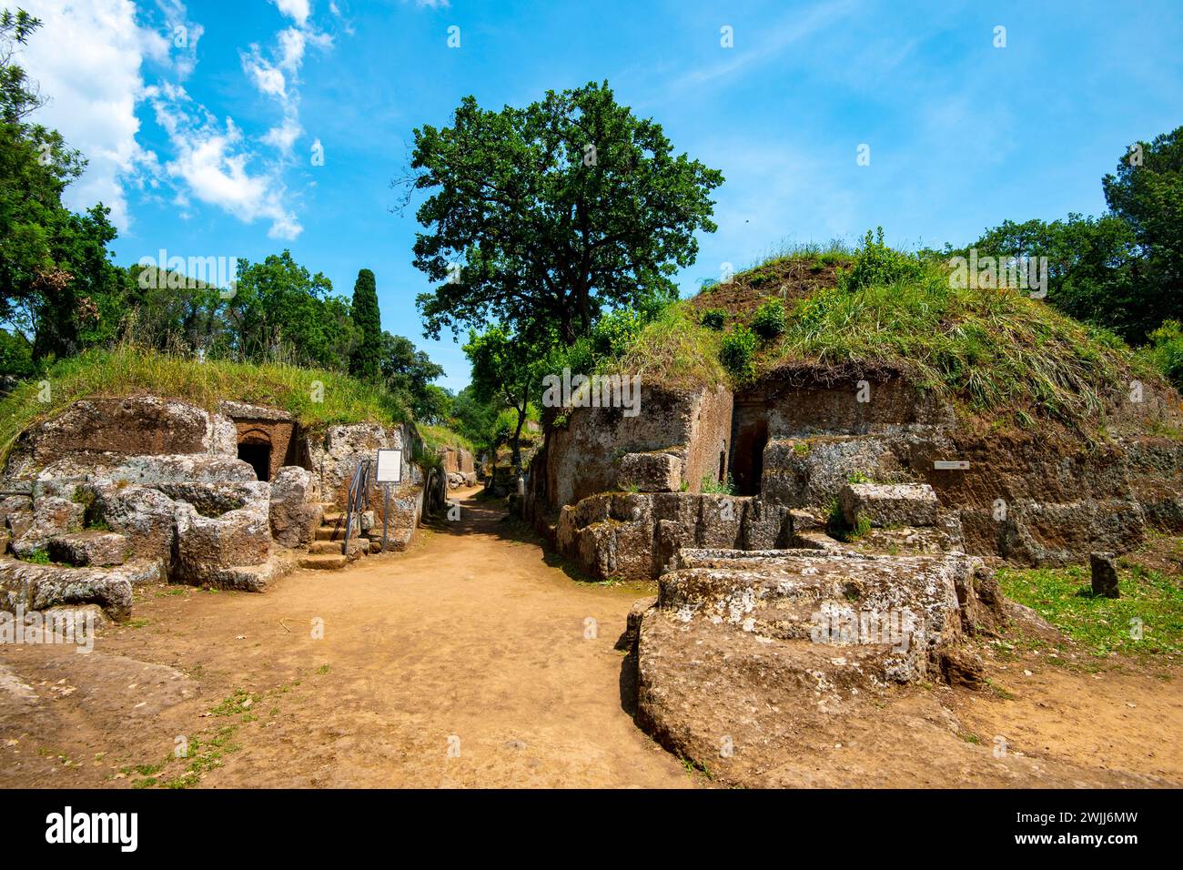 Cerveteri cemetery hi-res stock photography and images - Alamy