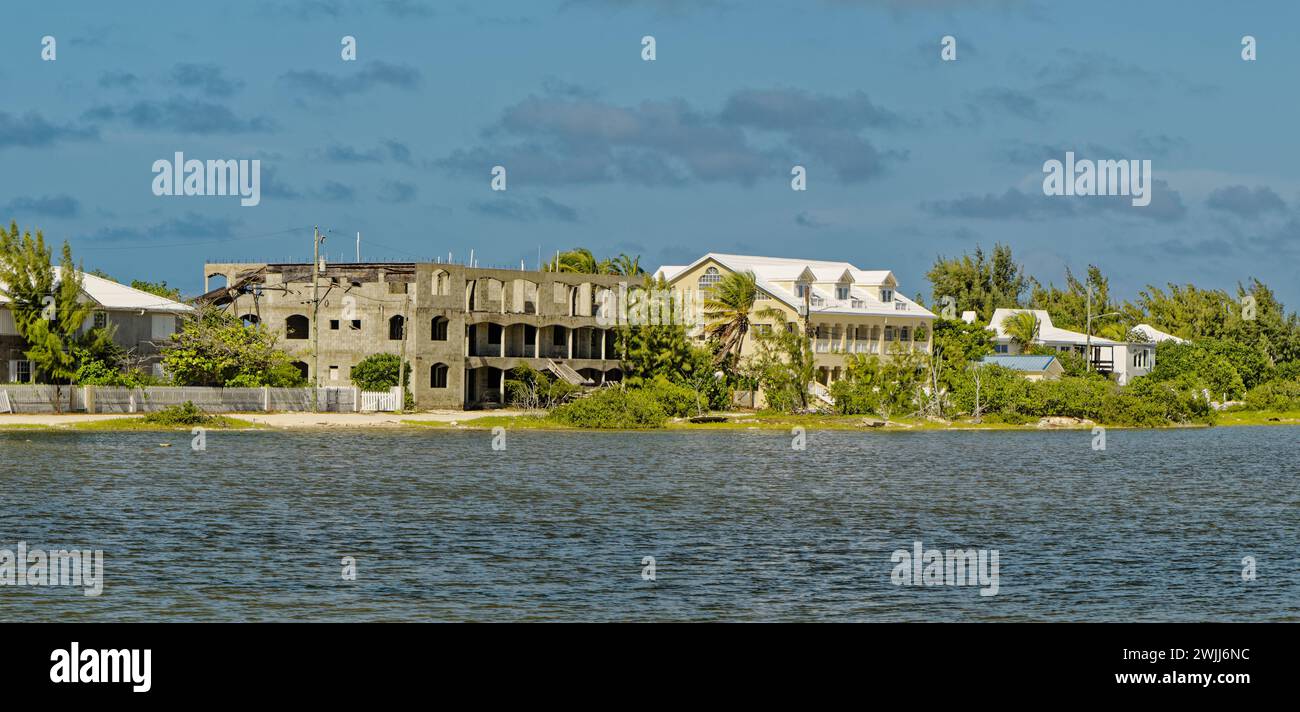GRAND TURK, TURKS AND CAICOS - January 17, 2024: Grand Turk is the ...