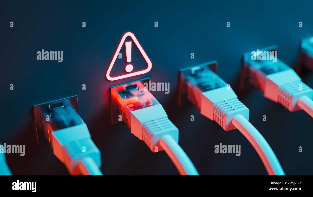 Internet outage hi-res stock photography and images - Alamy
