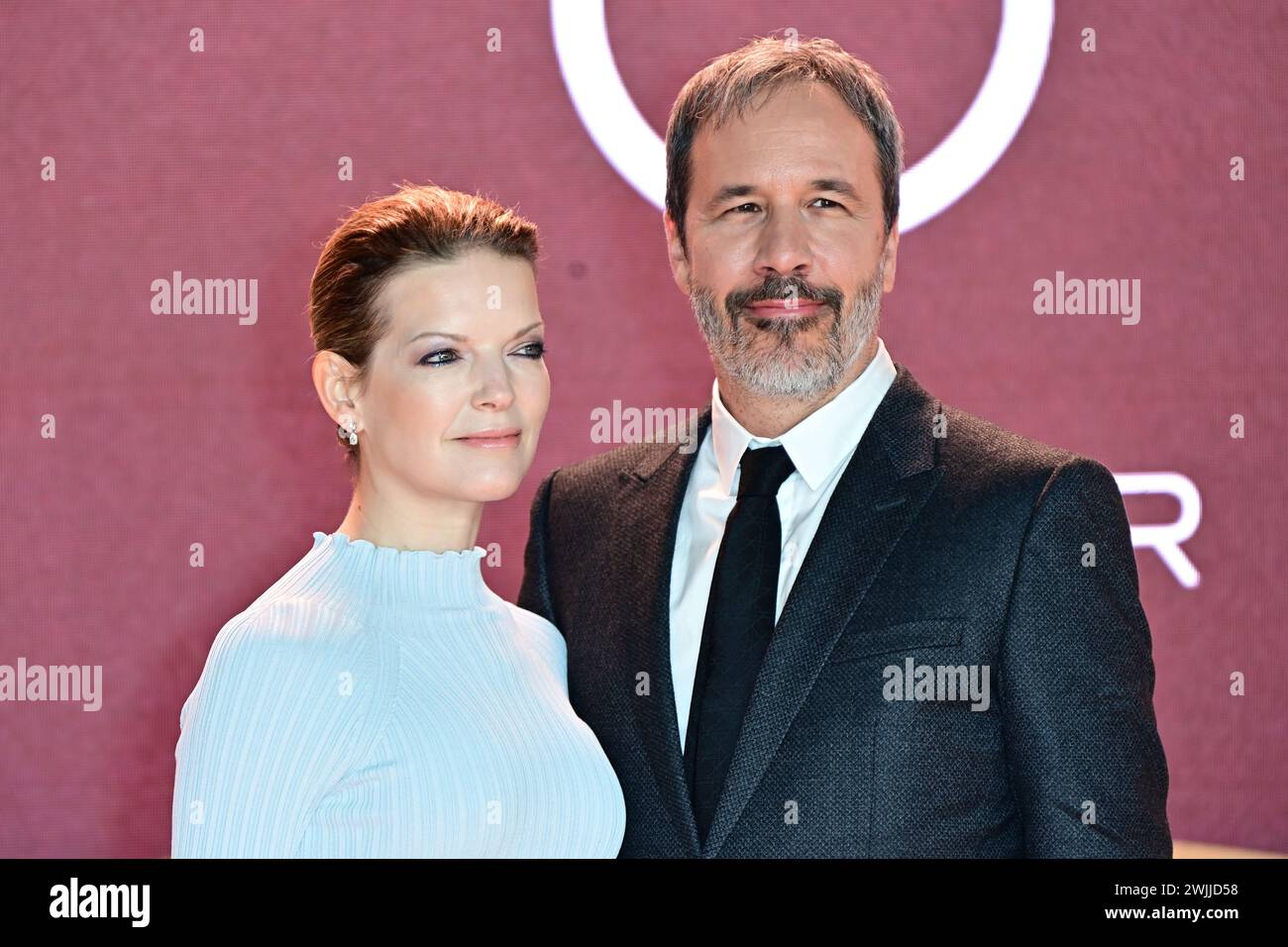 London, UK. 14th Feb, 2024. Tanya Lapointe and Denis Villeneuve attends ...