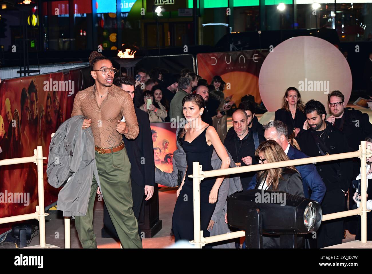 London, UK. 14th Feb, 2024. Zendaya attends DUNE: part two - World ...