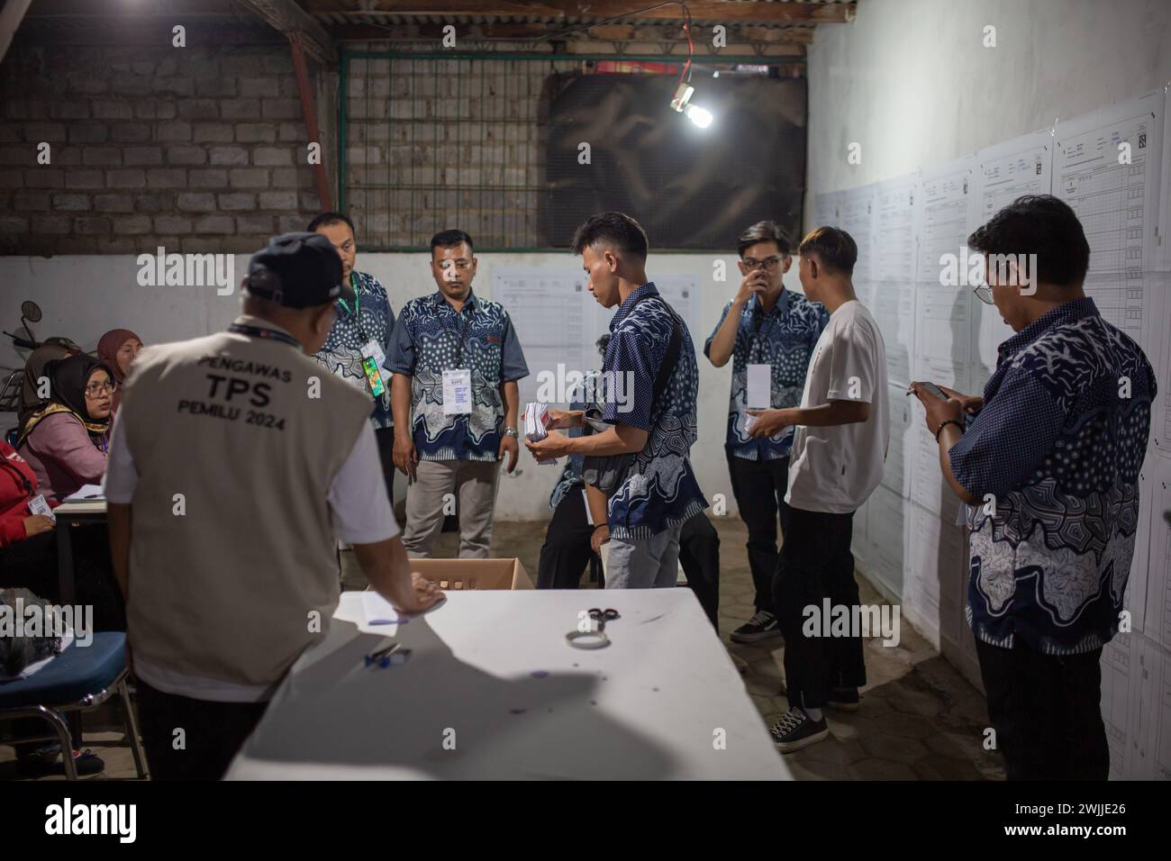 Bandung, Indonesia - February 14, 2024: Members of the General ...
