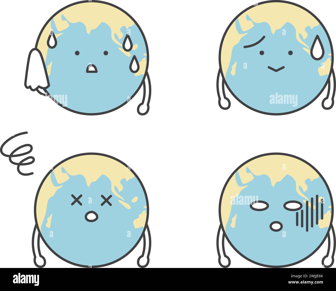 Cartoon with dazed character hi-res stock photography and images - Alamy
