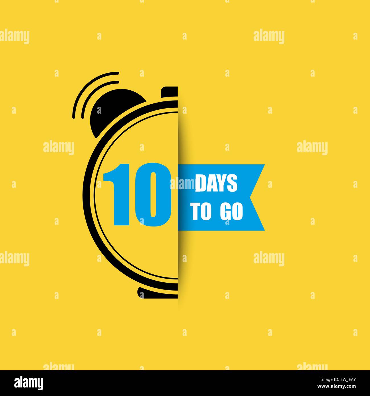 10 day to go last countdown. 10 day only. Ten day go sale price offer ...