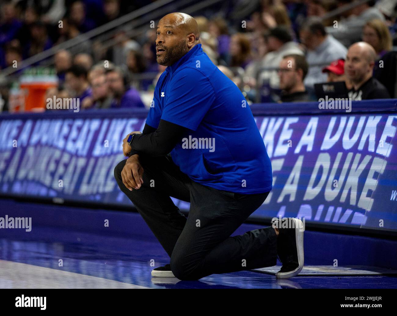 Georgia State coach Jonas Hayes watches play during the first half of ...