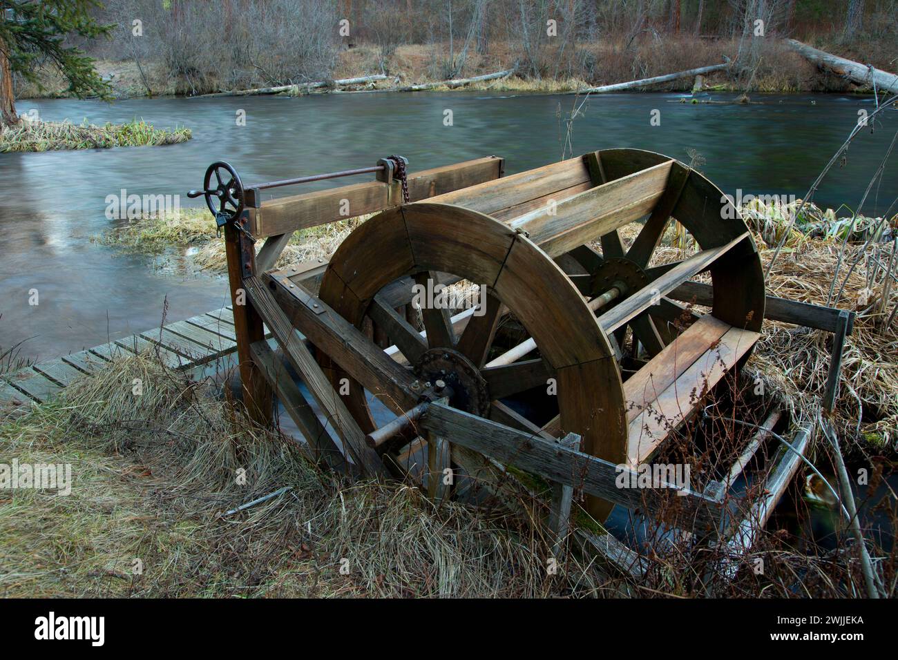 Waterwheel, Metolius Wild and Scenic River, Deschutes National Forest ...