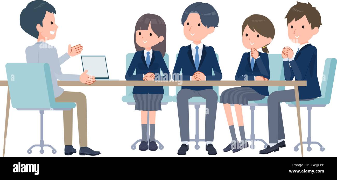 Student discussion table Cut Out Stock Images & Pictures - Alamy