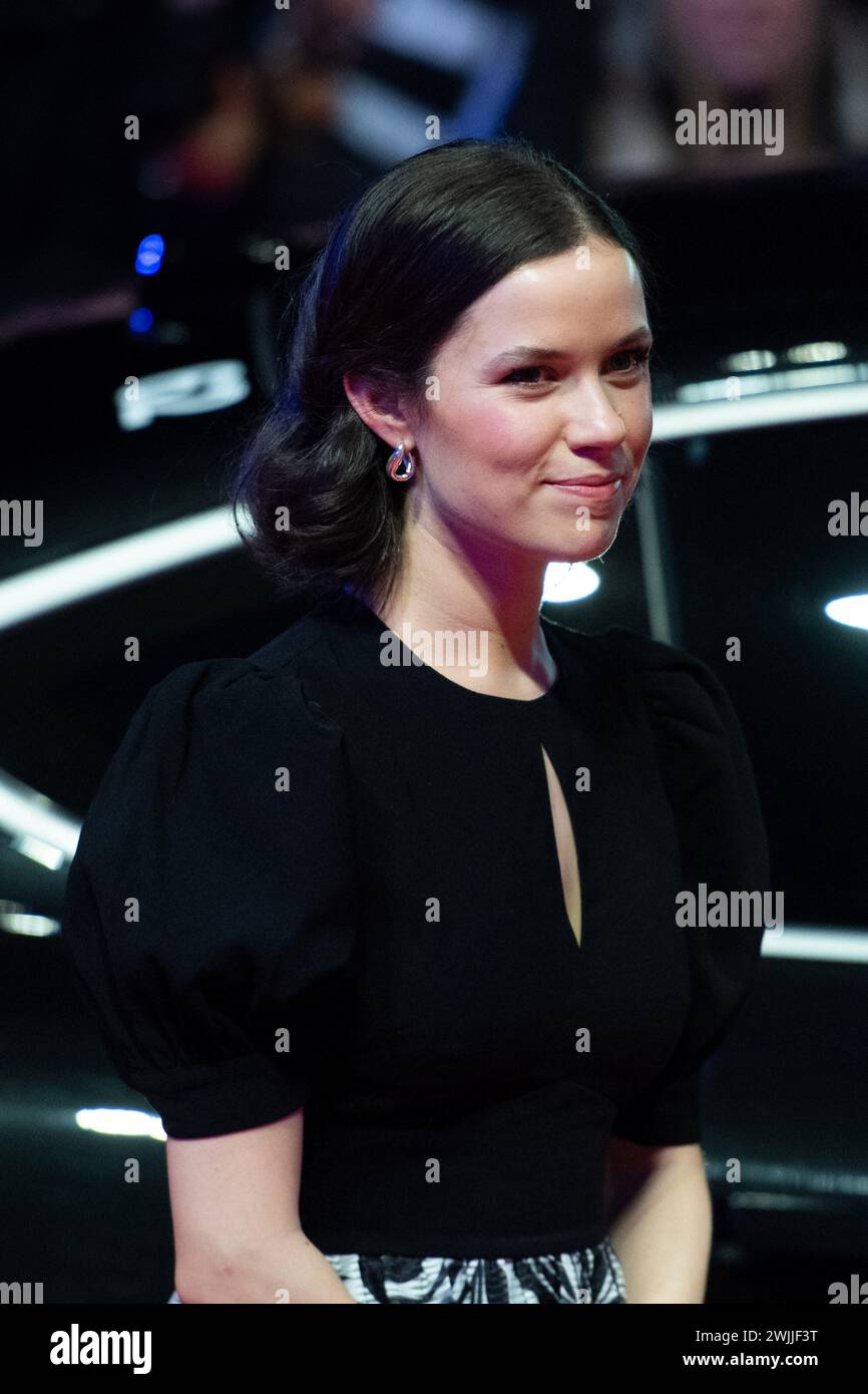 Berlin, Germany. 15th Feb, 2024. Zara Devlin attending the Opening Red Carpet during the 74th ...
