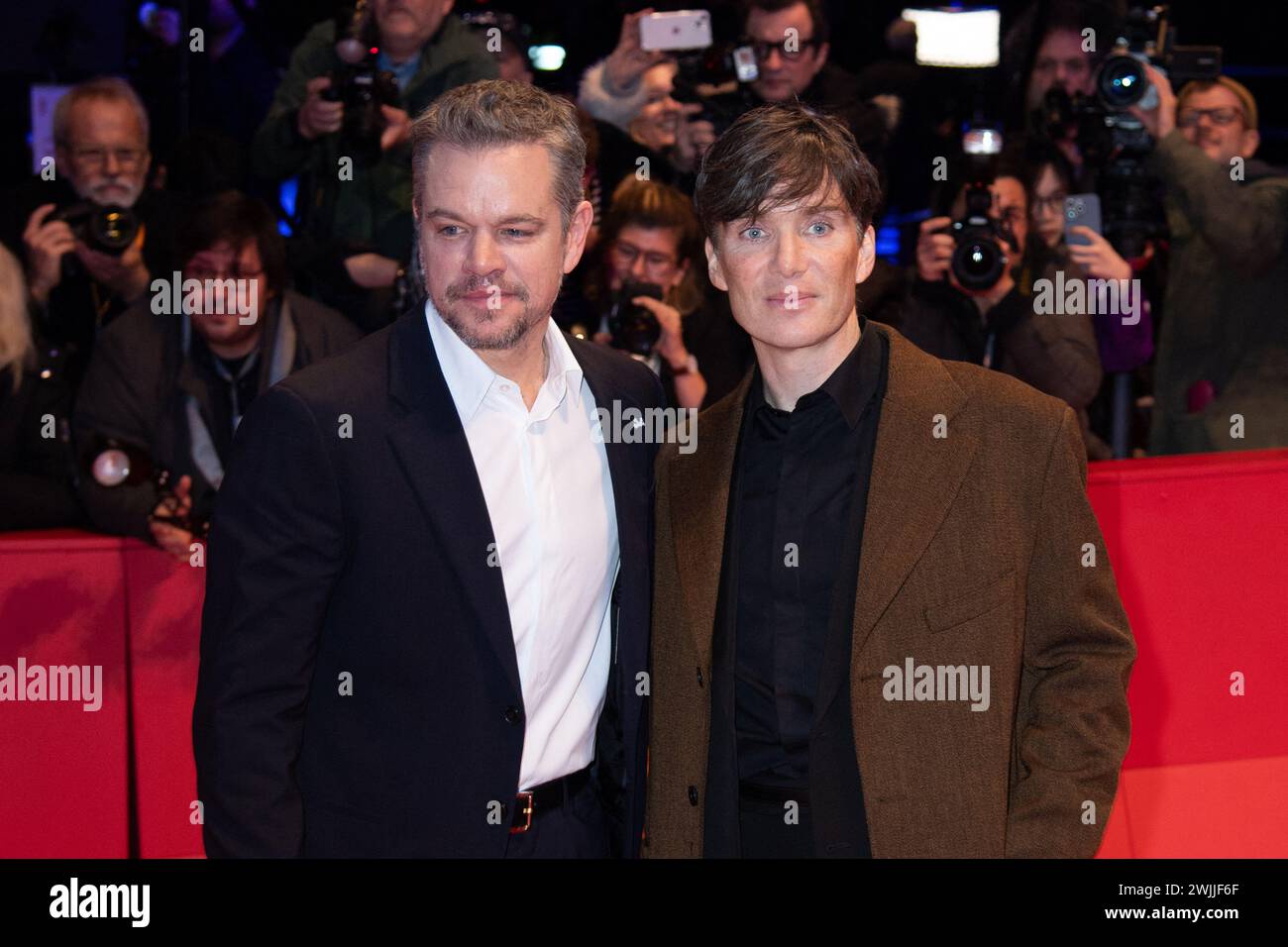 Matt Damon and Cillian Murphy attending the Opening Red Carpet during ...