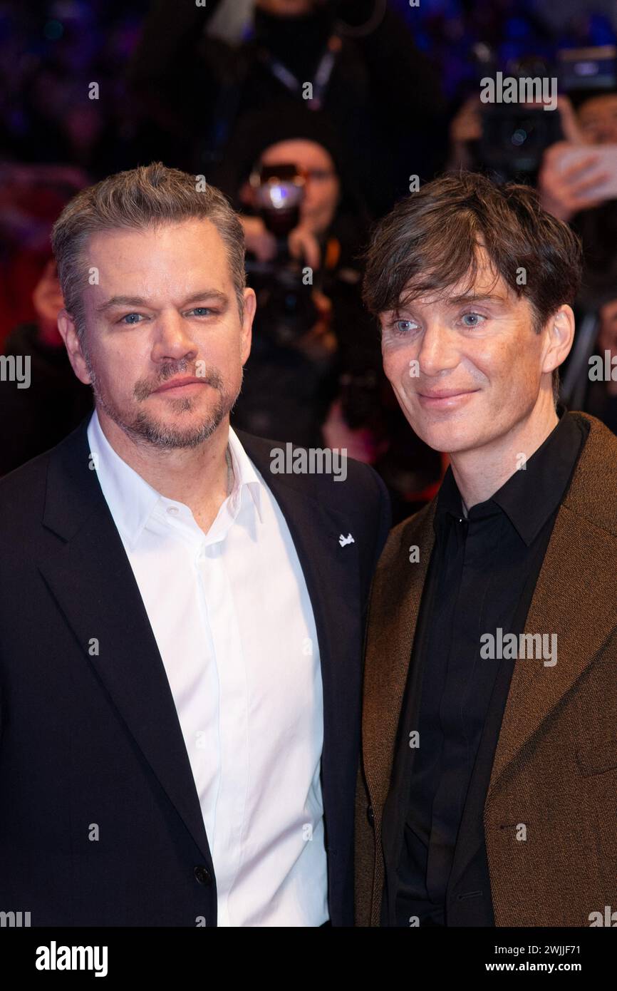 Matt Damon and Cillian Murphy attending the Opening Red Carpet during ...