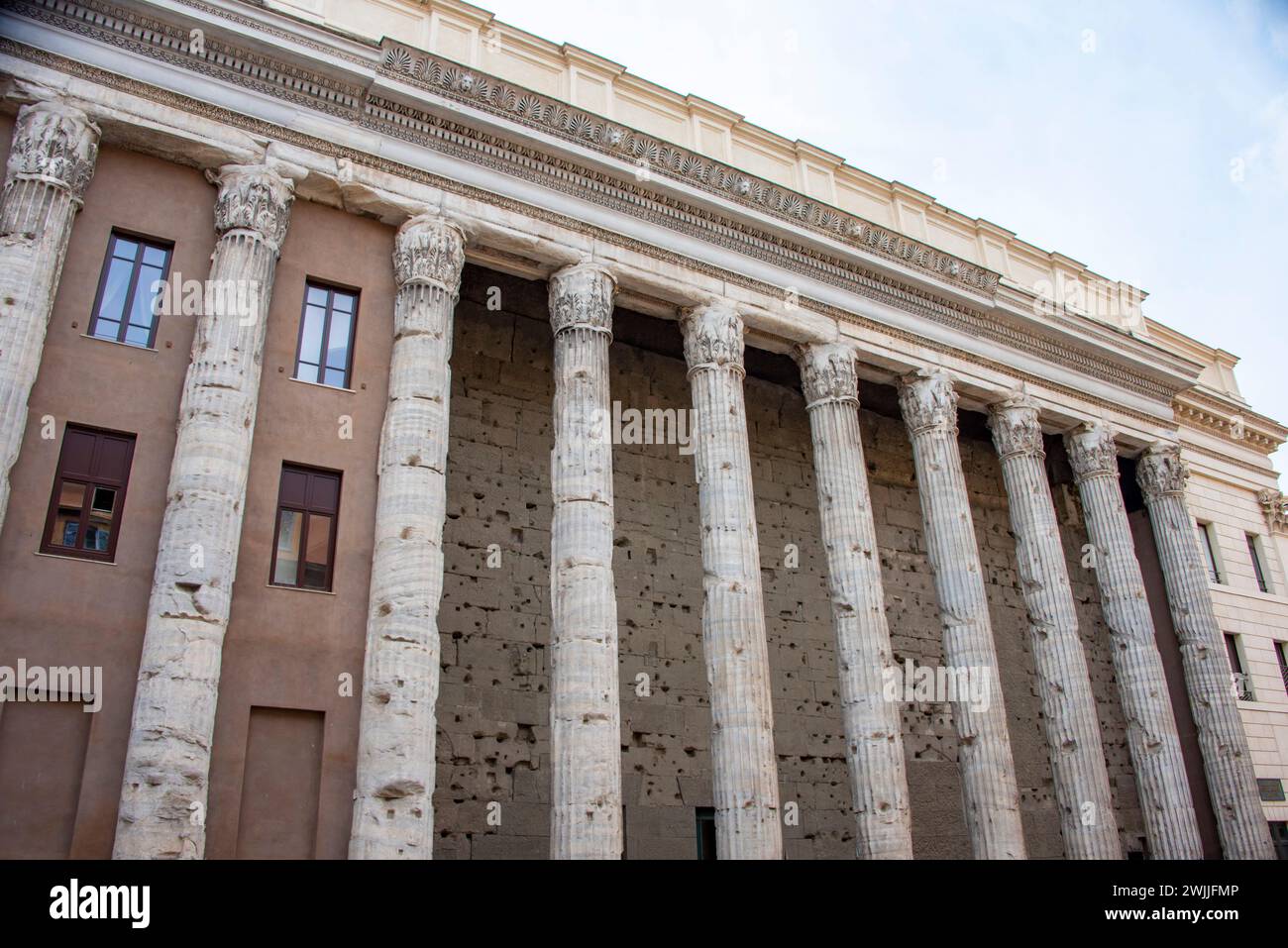 Hadrian temple hi-res stock photography and images - Alamy