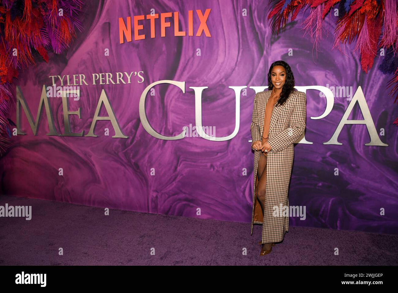 New York, USA. 15th Feb, 2024. Kelly Rowland attending Tyler Perry's ...
