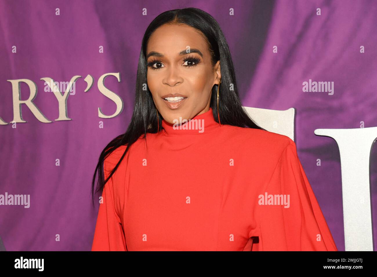 New York, USA. 15th Feb, 2024. Michelle Williams attending Tyler Perry ...