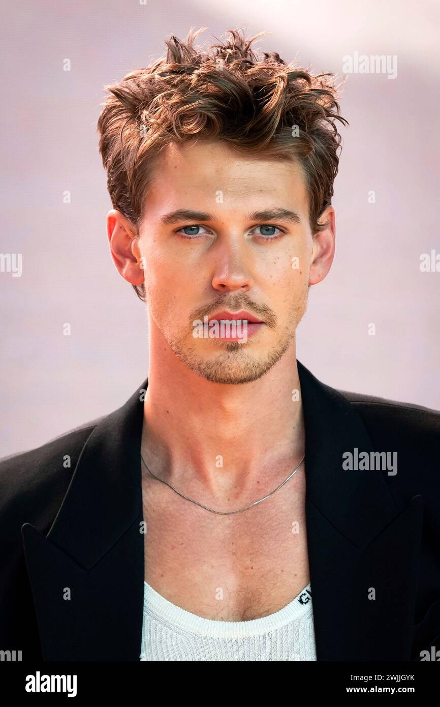 Austin Butler poses for photographers upon arrival at the World ...