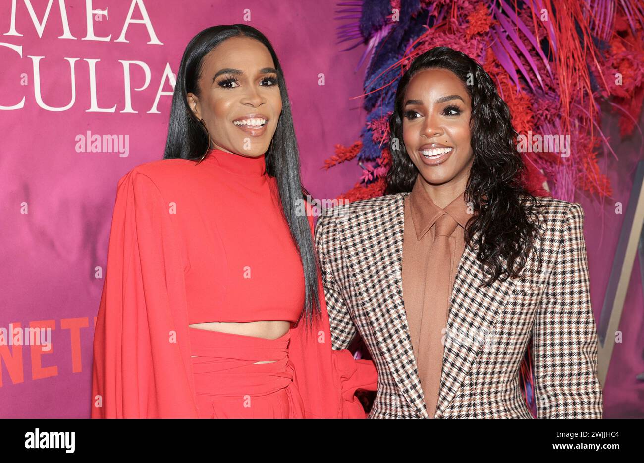 Singer Michelle Williams, from left and Kelly Rowland attend the ...