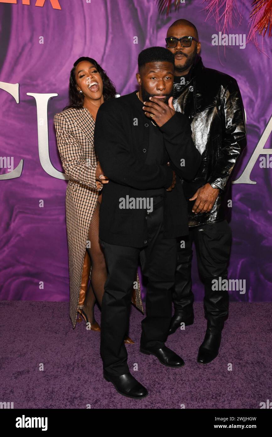 New York, USA. 15th Feb, 2024. Kelly Rowland and Tyler Perry attending ...