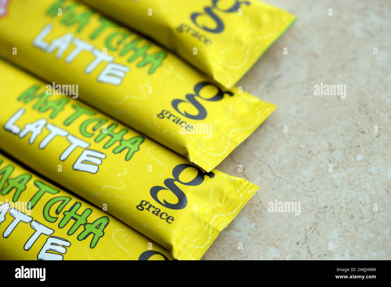Matcha logo design hi-res stock photography and images - Alamy