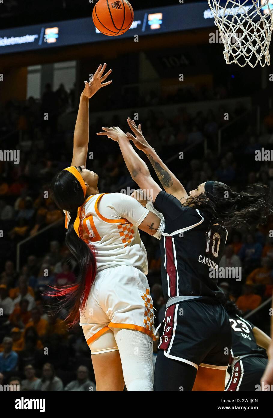 KNOXVILLE, TN - FEBRUARY 15: Tennessee Lady Vols center Tamari Key (20 ...