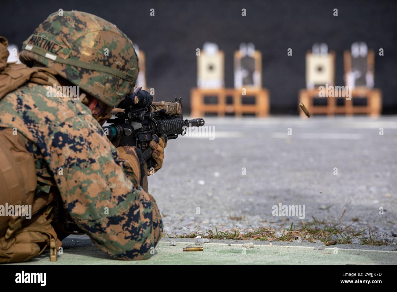 U.S. Marine Corps Capt. Santiago Martinez, a company commander with ...