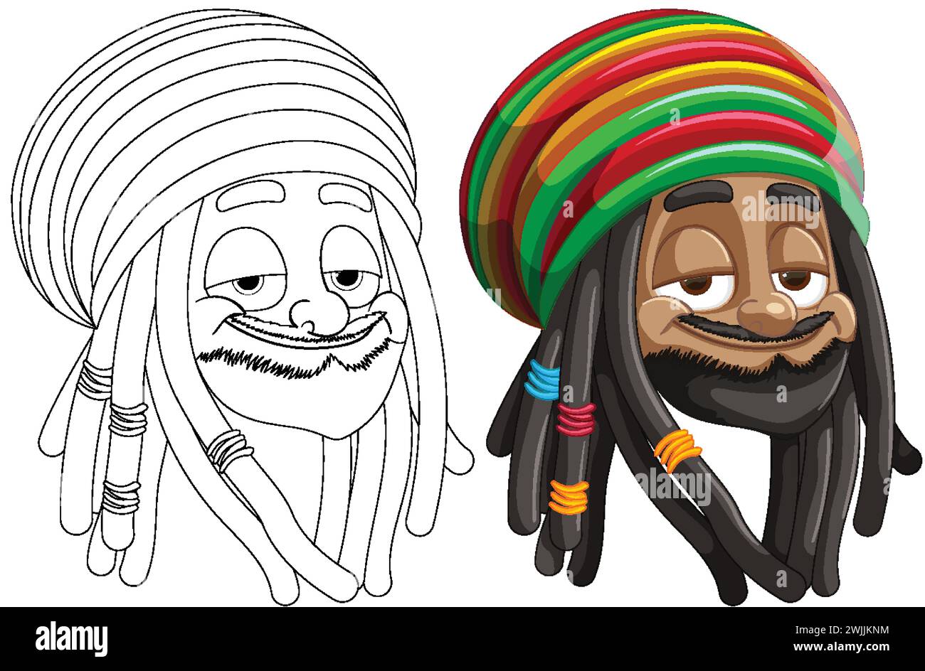 Hairstyle art culture and entertainment Stock Vector Images - Alamy