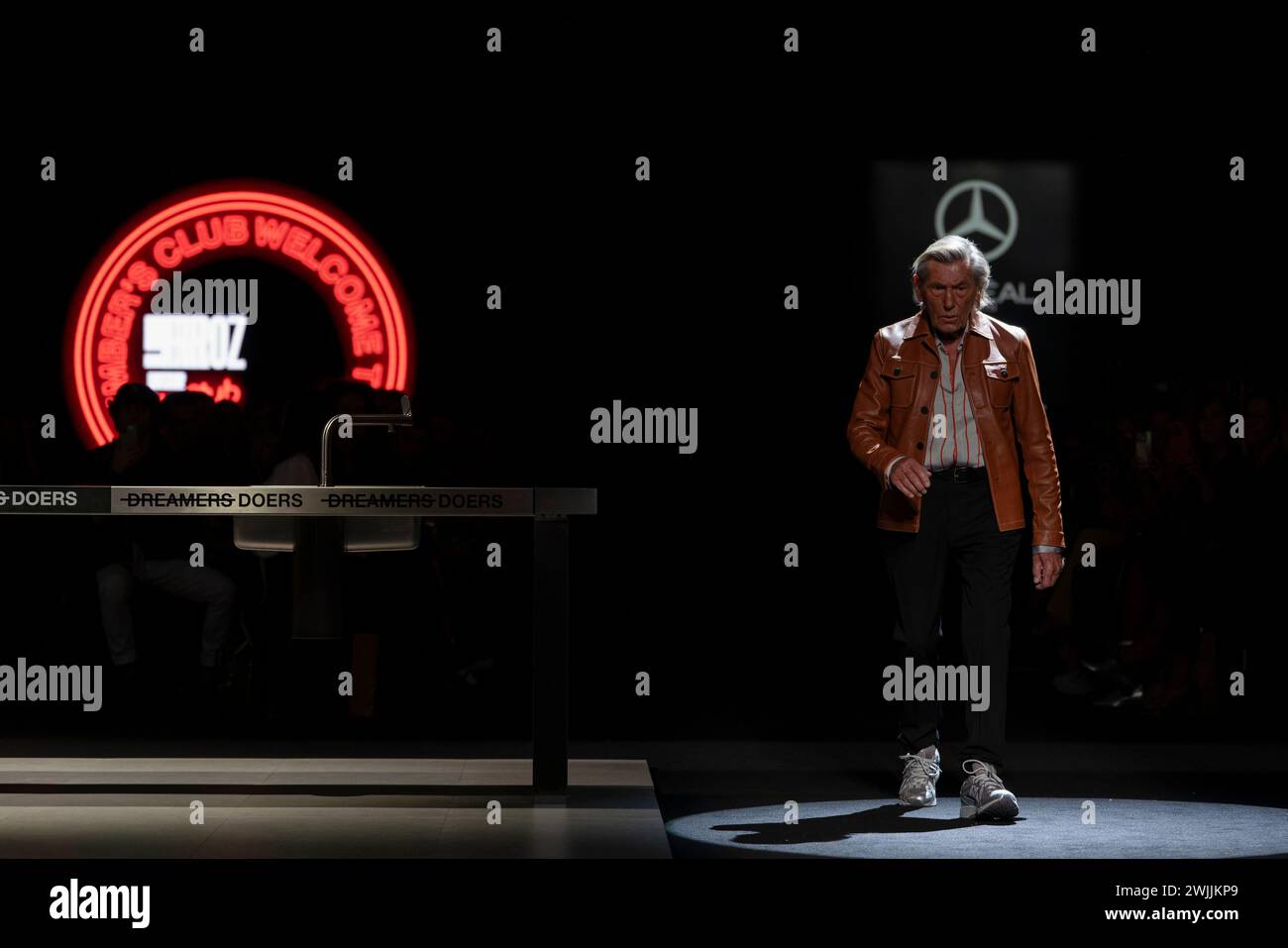 Madrid, Spain. 15th Feb, 2024. Andres Garcia Carro, aka Spanish King ...