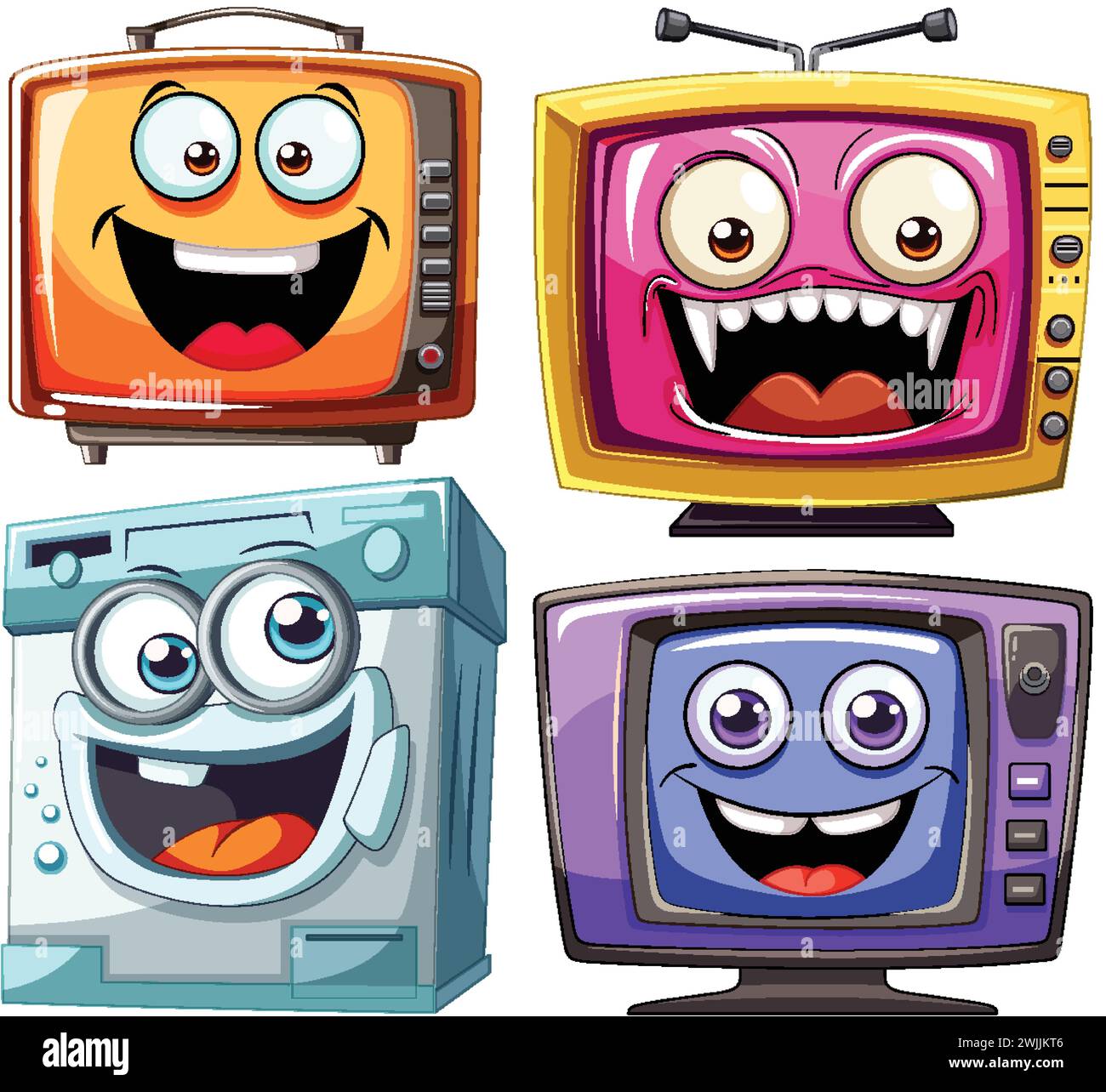 Animated home design Cut Out Stock Images & Pictures - Alamy