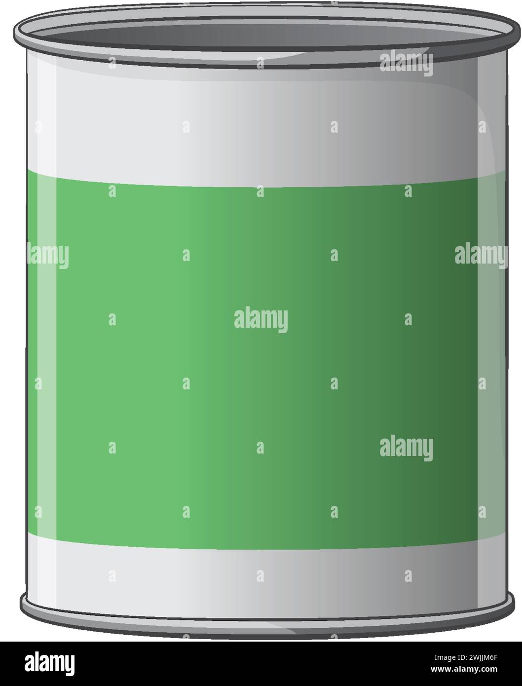 Vector graphic of a simple tin can Stock Vector Image & Art - Alamy