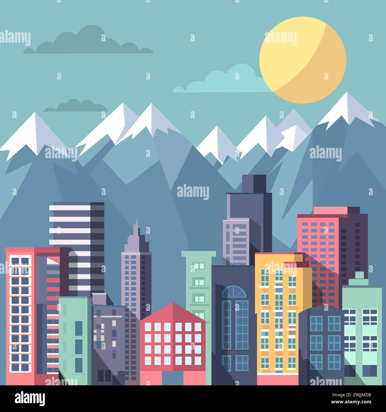 Illustration with architecture hi-res stock photography and images - Alamy