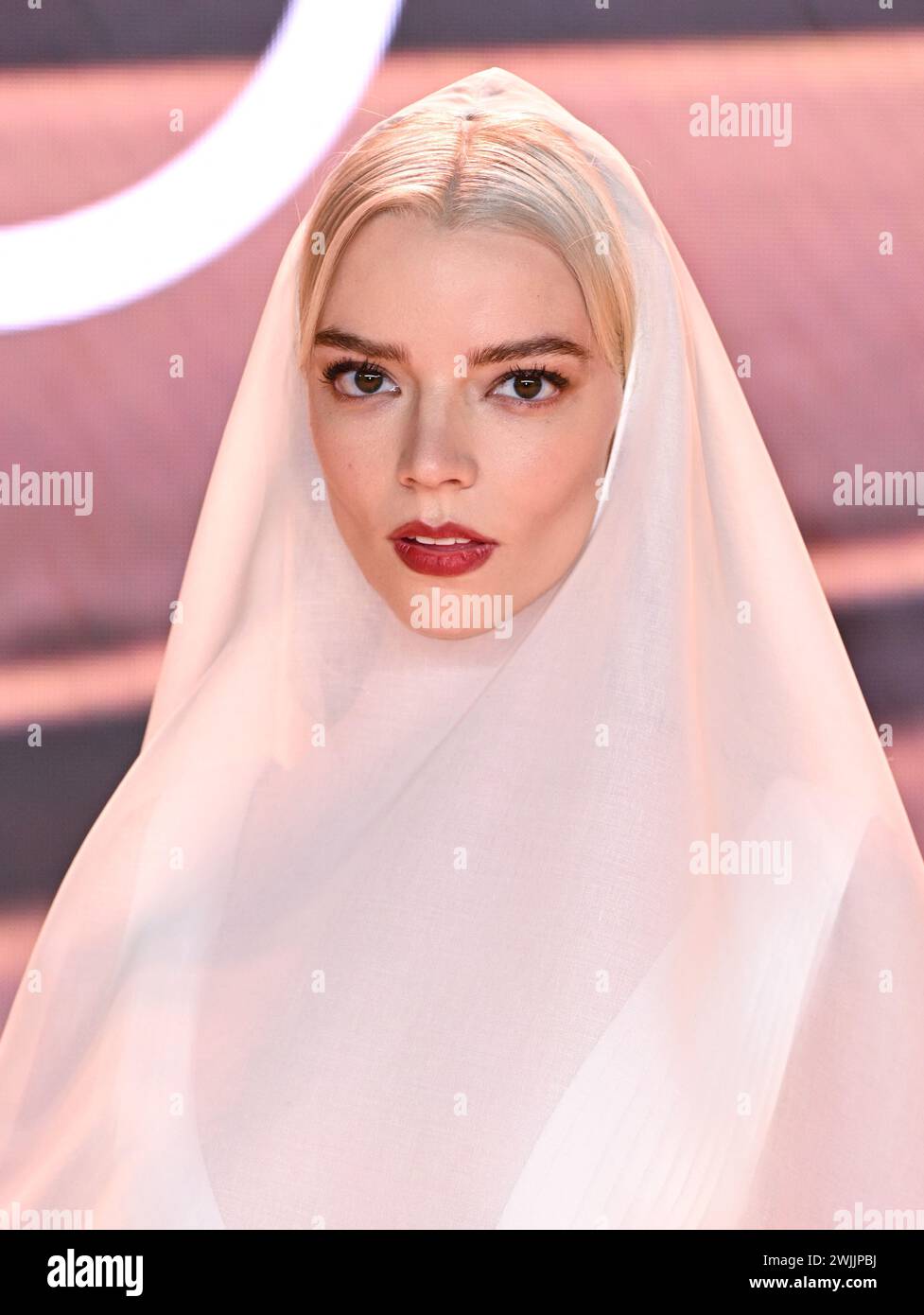 London, UK. 15th Feb, 2024. Anya Taylor-Joy at the World Premiere of ...