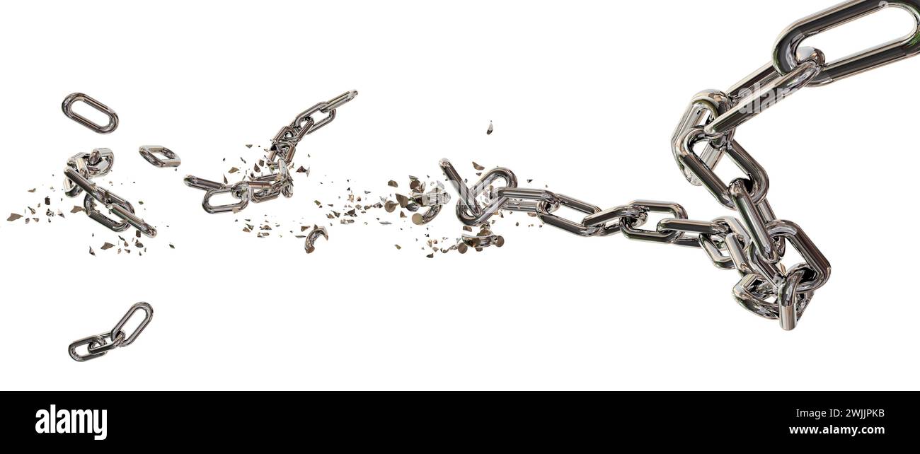 Broken shackle hi-res stock photography and images - Alamy