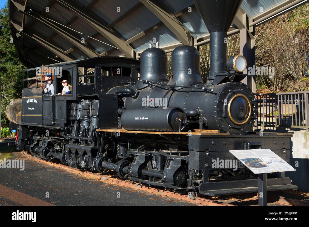 Shay locomotive engine hi-res stock photography and images - Alamy