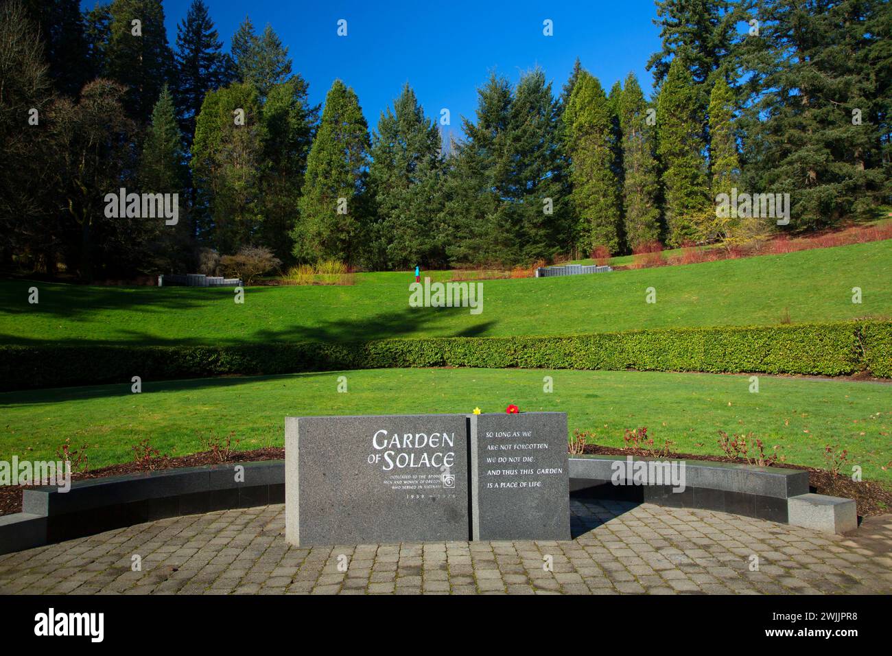 Vietnam Veterans of Oregon Memorial, Washington Park, Portland, Oregon ...