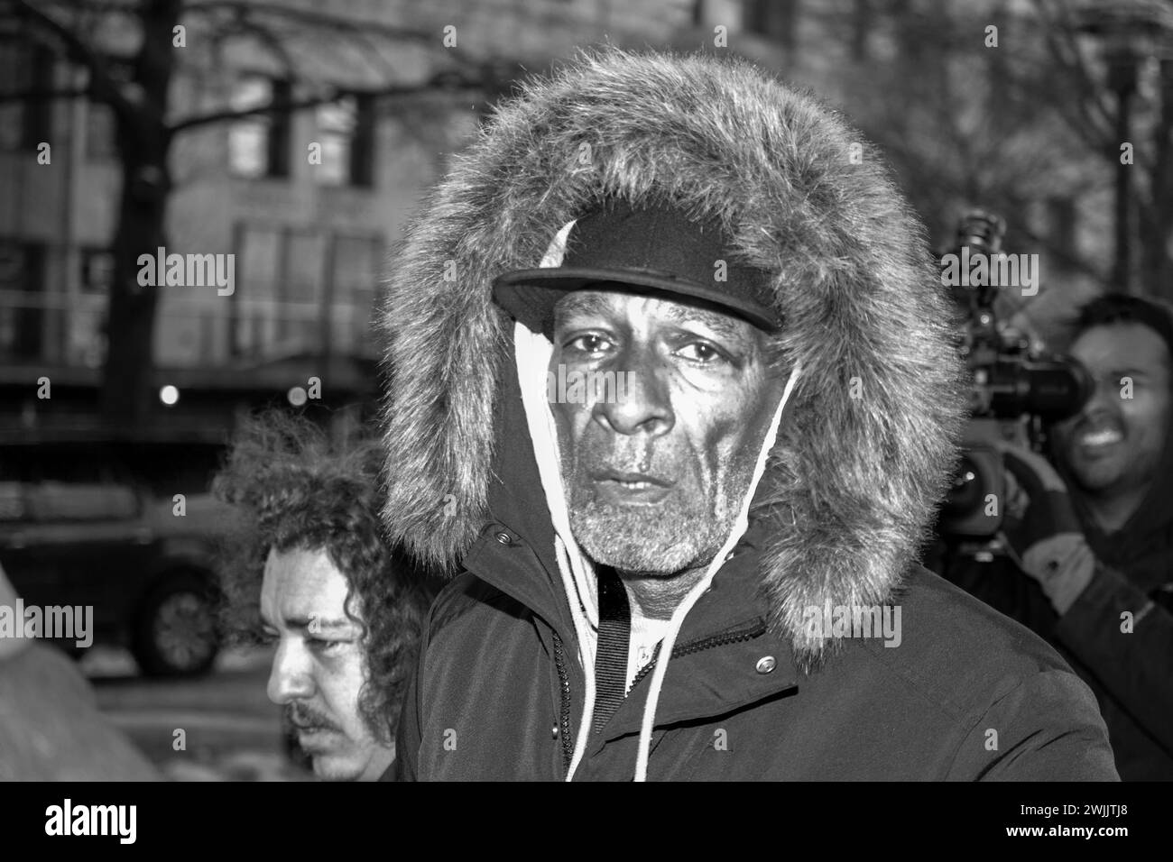 New York, New York, USA. 17th Jan, 2024. The death of Jordan Neely. His ...