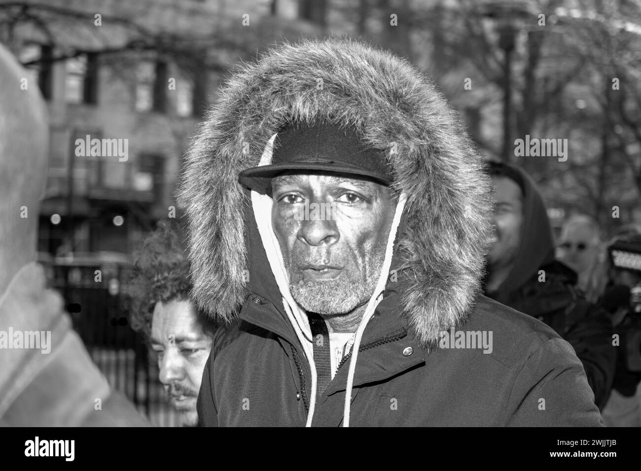 New York, New York, USA. 17th Jan, 2024. The death of Jordan Neely. His ...