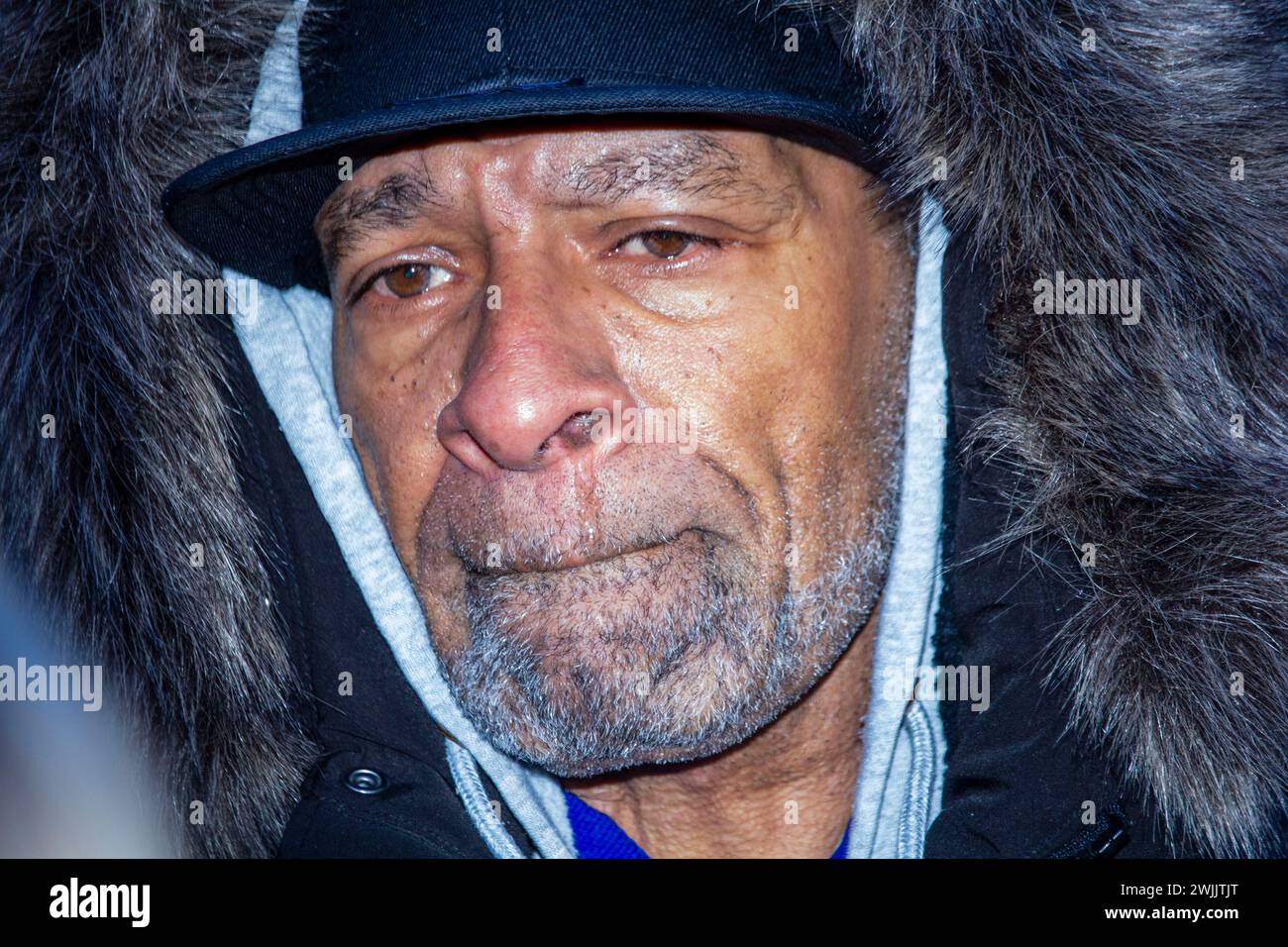 New York, New York, USA. 17th Jan, 2024. The death of Jordan Neely. His ...