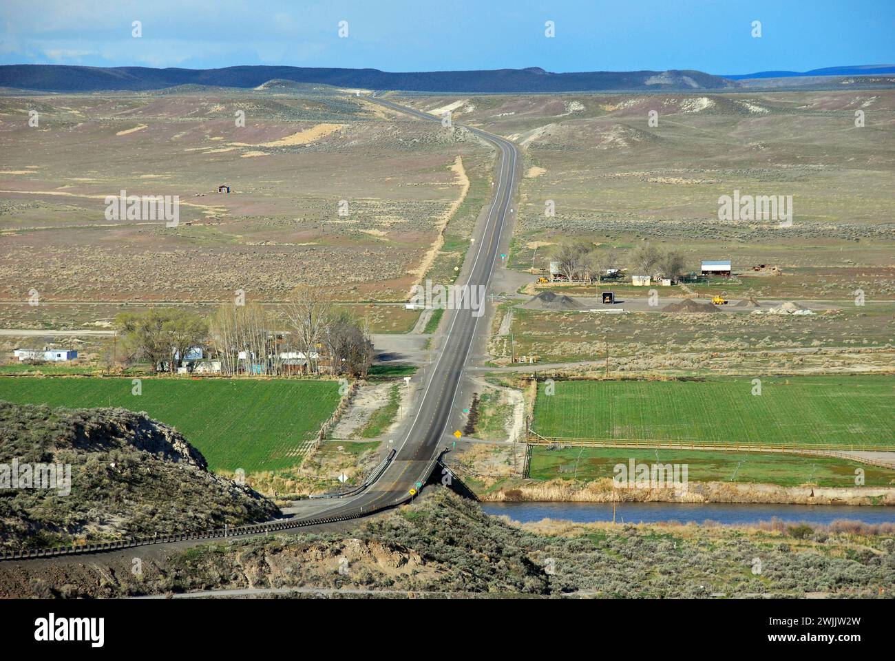 U.S. Hwy. 95 at Rome, Oregon Stock Photo - Alamy