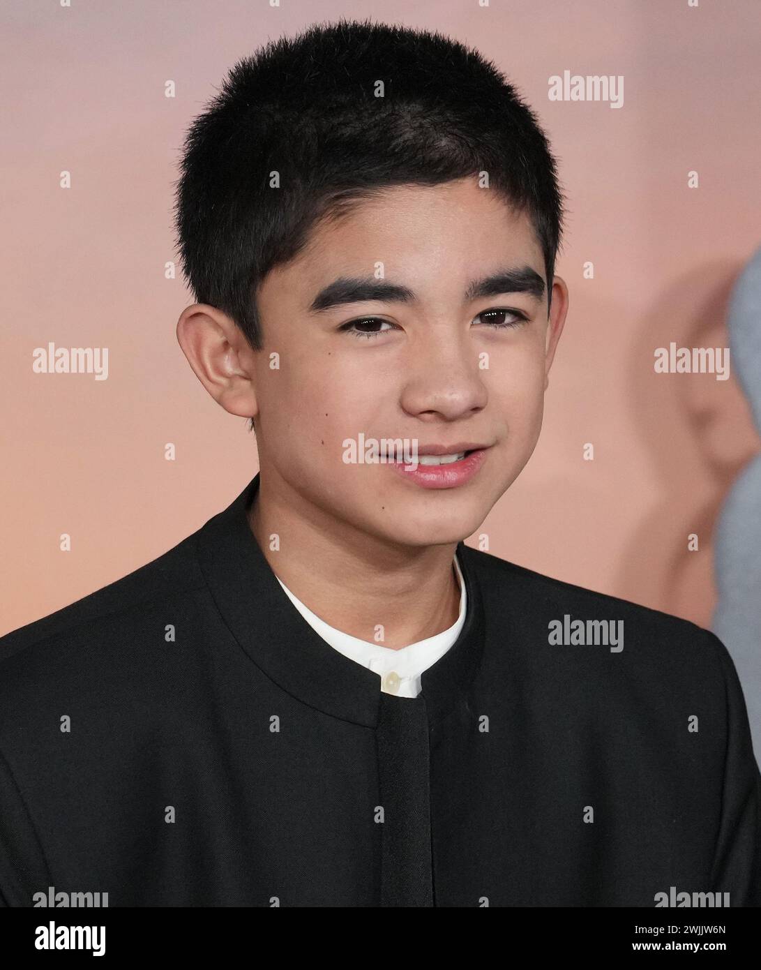 Los Angeles, USA. 15th Feb, 2024. Gordon Cormier arrives at the Netflix ...