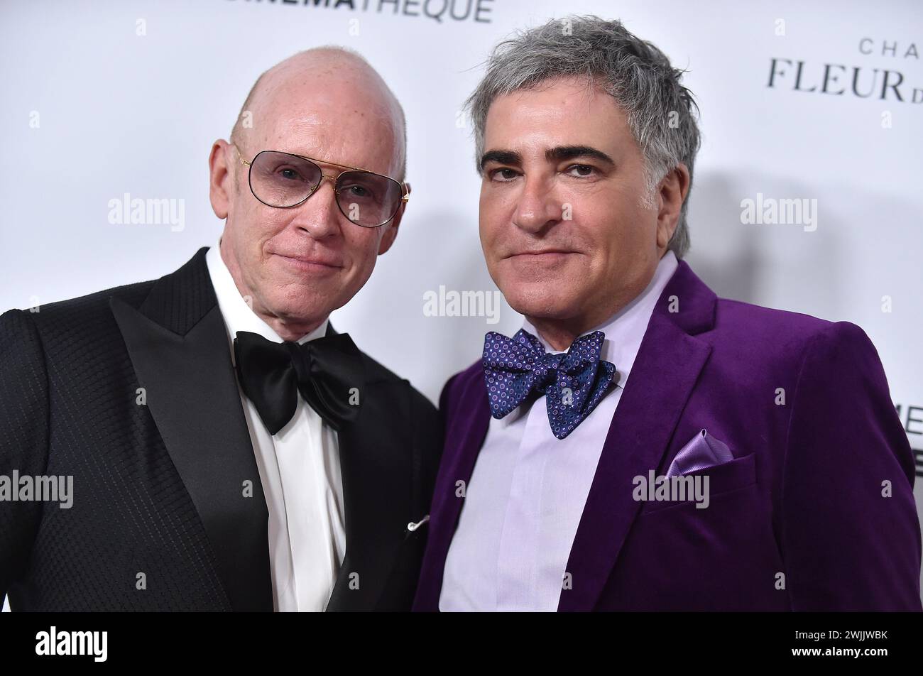 Beverly Hills, USA. 15th Feb, 2024. Kevin Goetz and Neil Goetz arriving ...