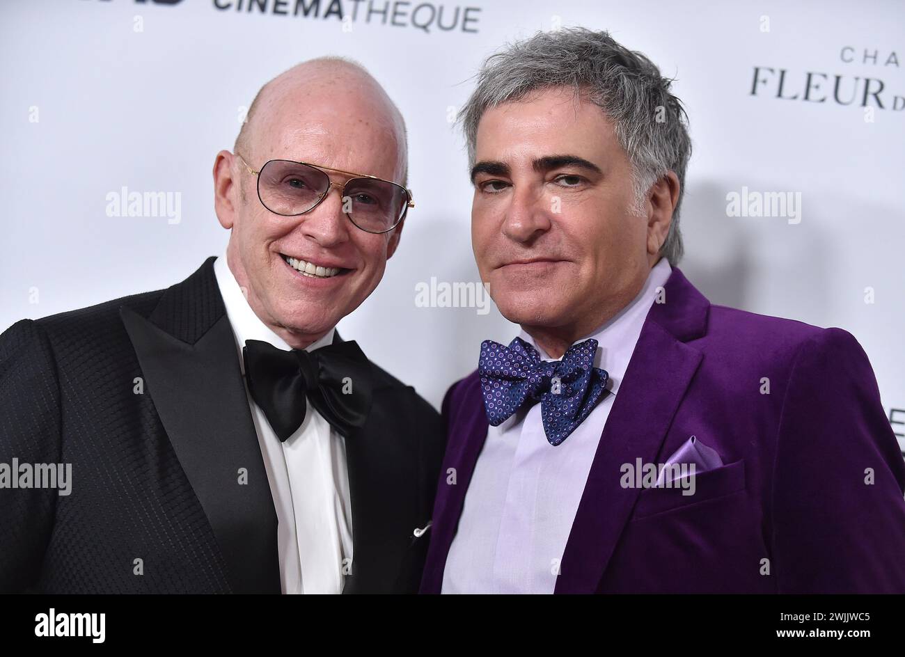 Beverly Hills, USA. 15th Feb, 2024. Kevin Goetz and Neil Goetz arriving ...