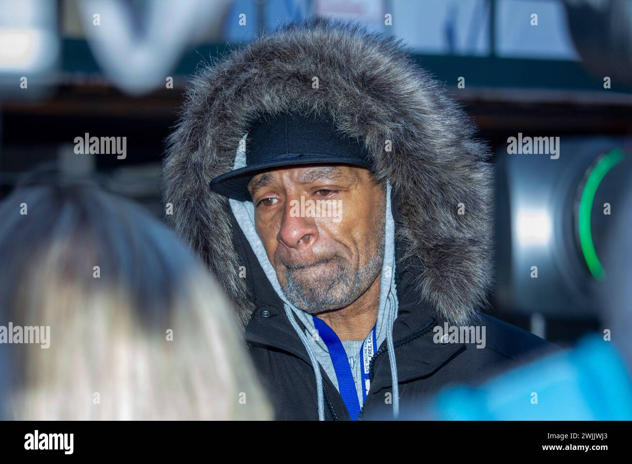 New York, New York, USA. 17th Jan, 2024. The death of Jordan Neely. His ...