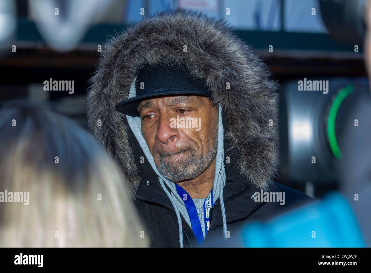 New York, New York, USA. 17th Jan, 2024. The death of Jordan Neely. His ...